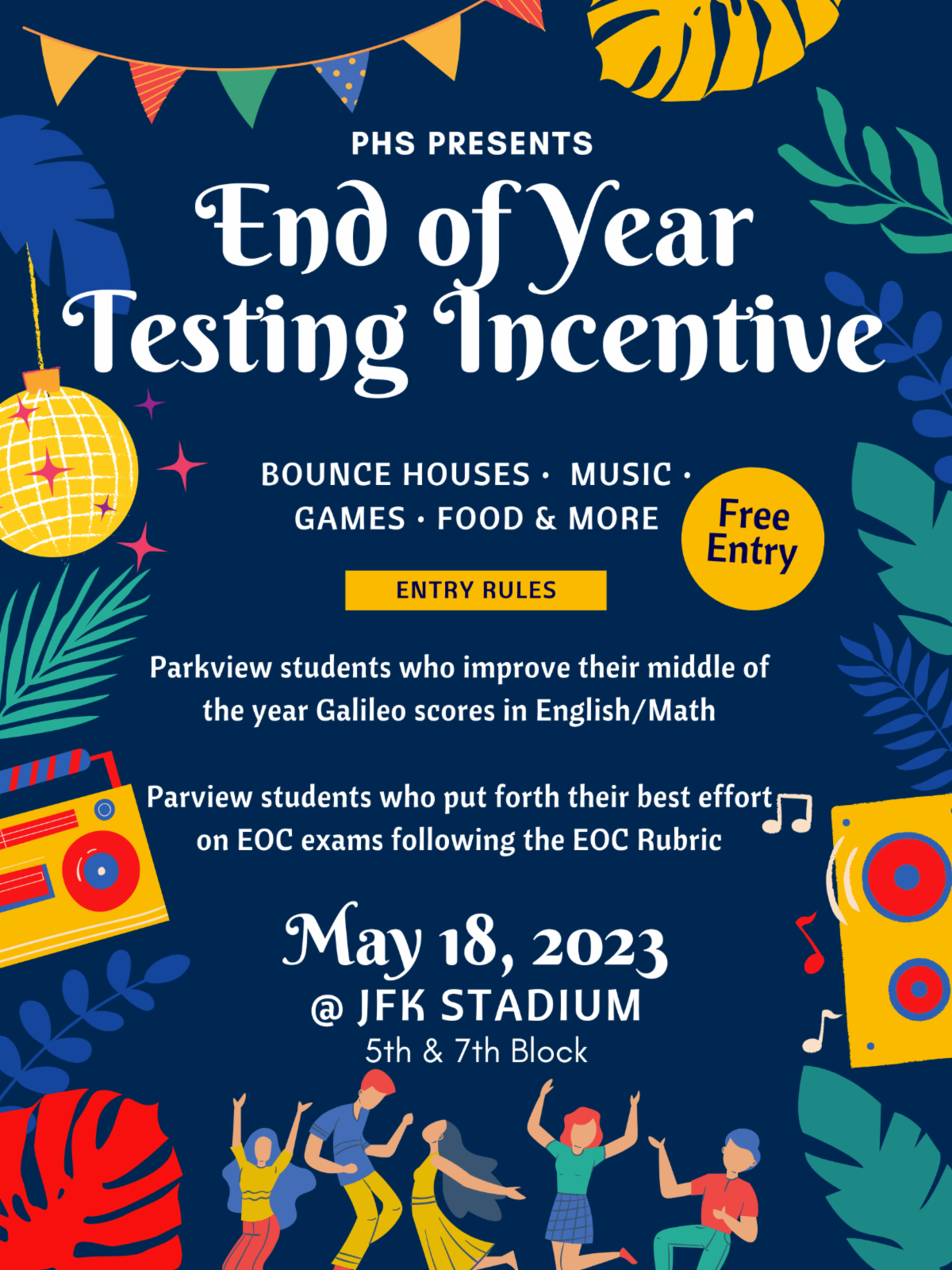 New events and activities