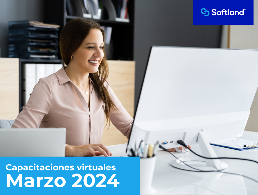 Capacitaciones virtuales, marzo 2024