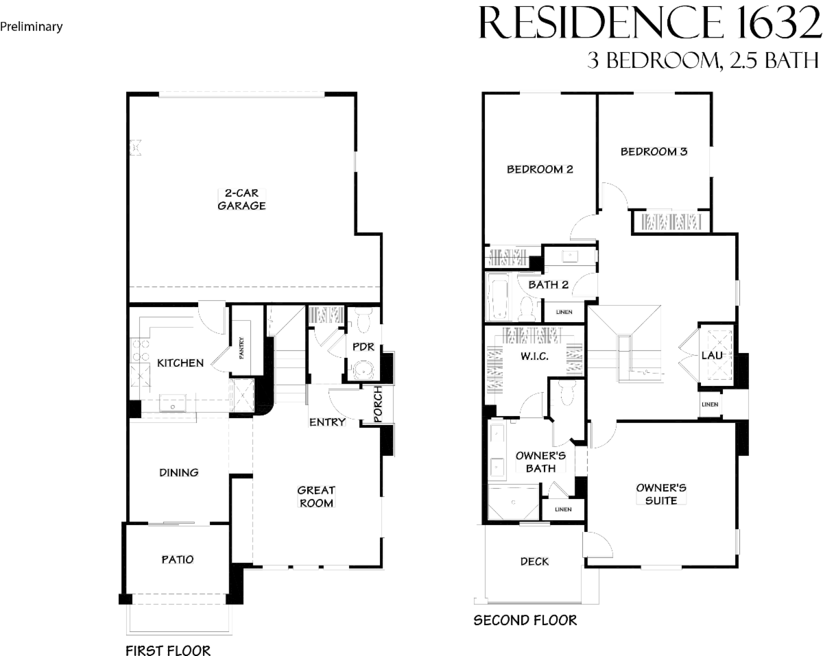 Take A Peek At Our Poppy Lane Floorplans