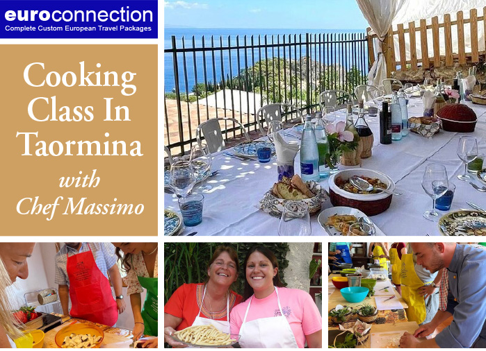 Euro-Connection's Cooking Class In Taormina with Chef Massimo