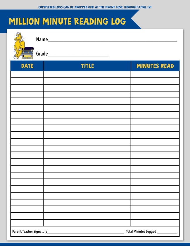 Announcing Midtown's 2025 Million Minute Reading Challenge!