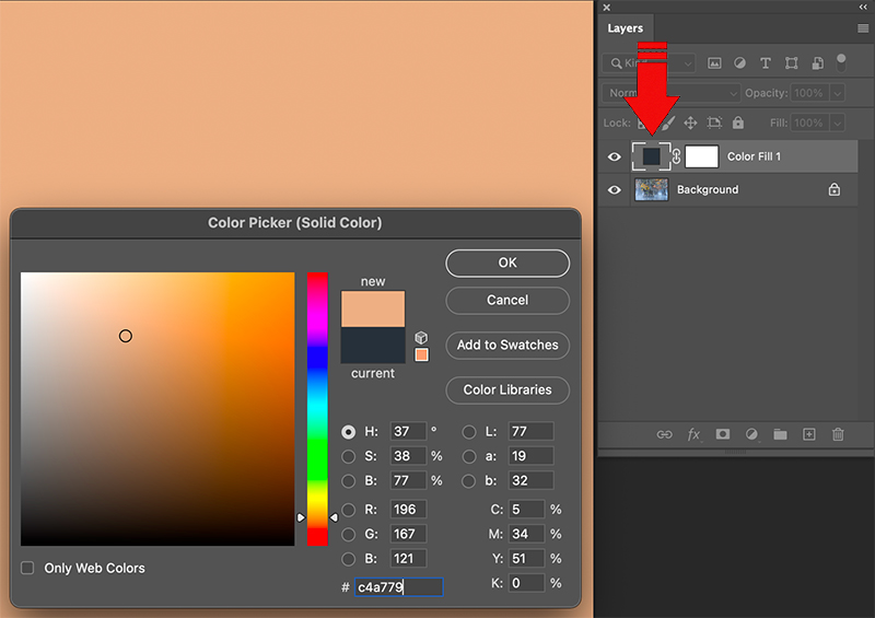 How to use Hard Mix Layer Blending mode in Photoshop