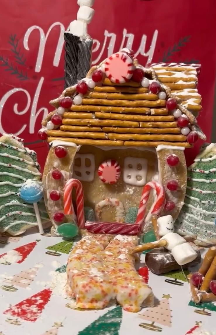The Gingerbread Tiny House!