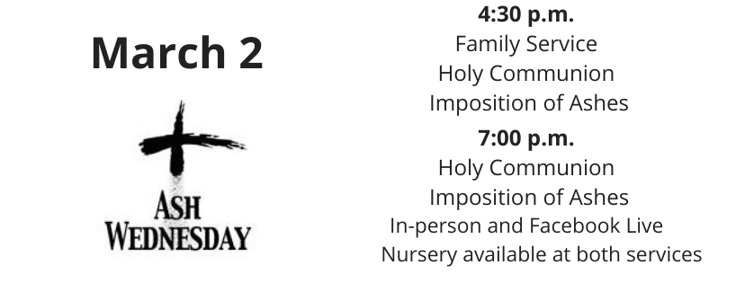 Ash Wednesday, Pancakes and Casseroles, and more!