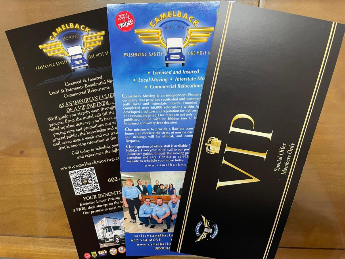 Welcome to the Camelback Moving VIP Partner Program