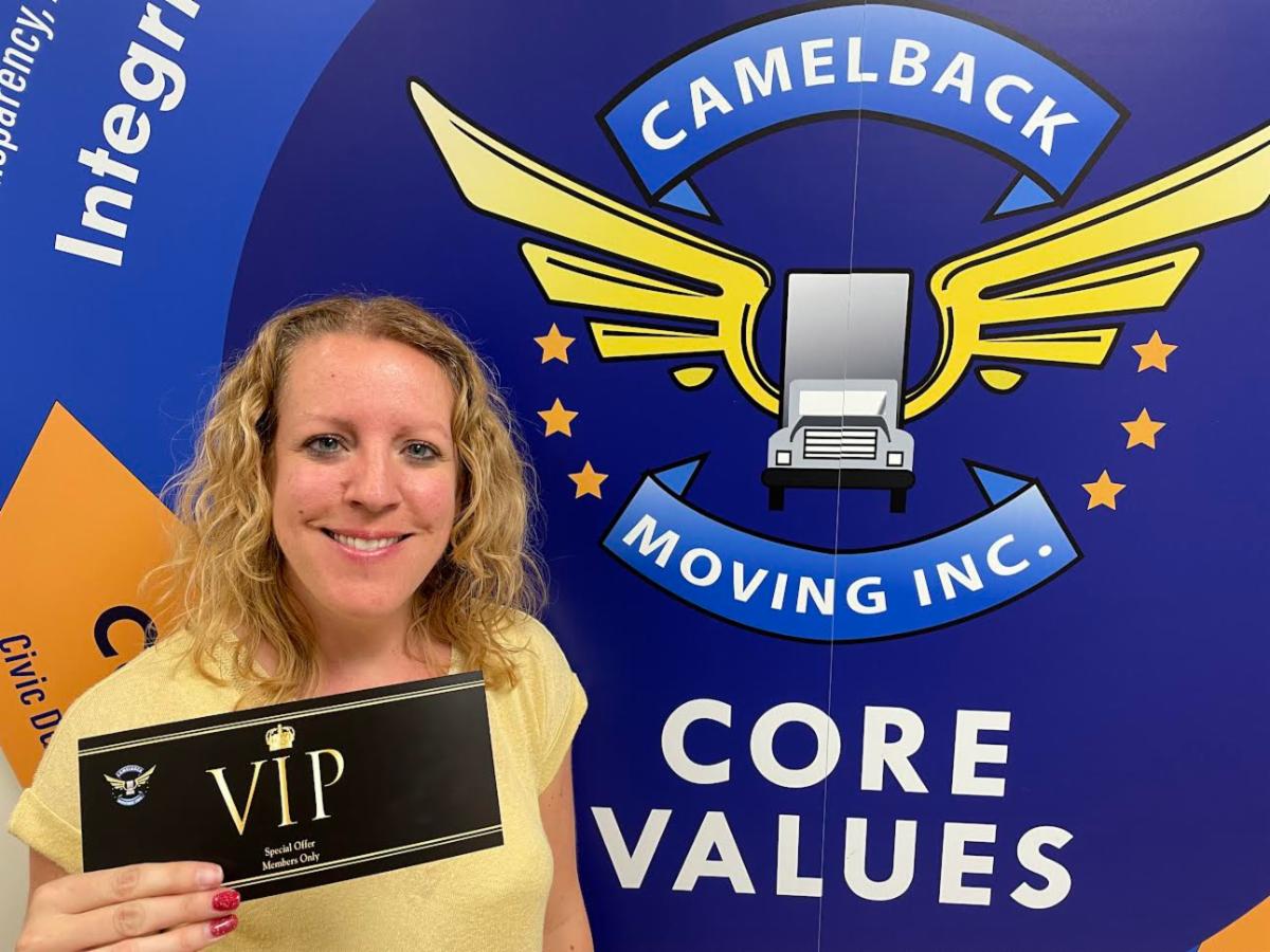 Welcome to the Camelback Moving VIP Partner Program