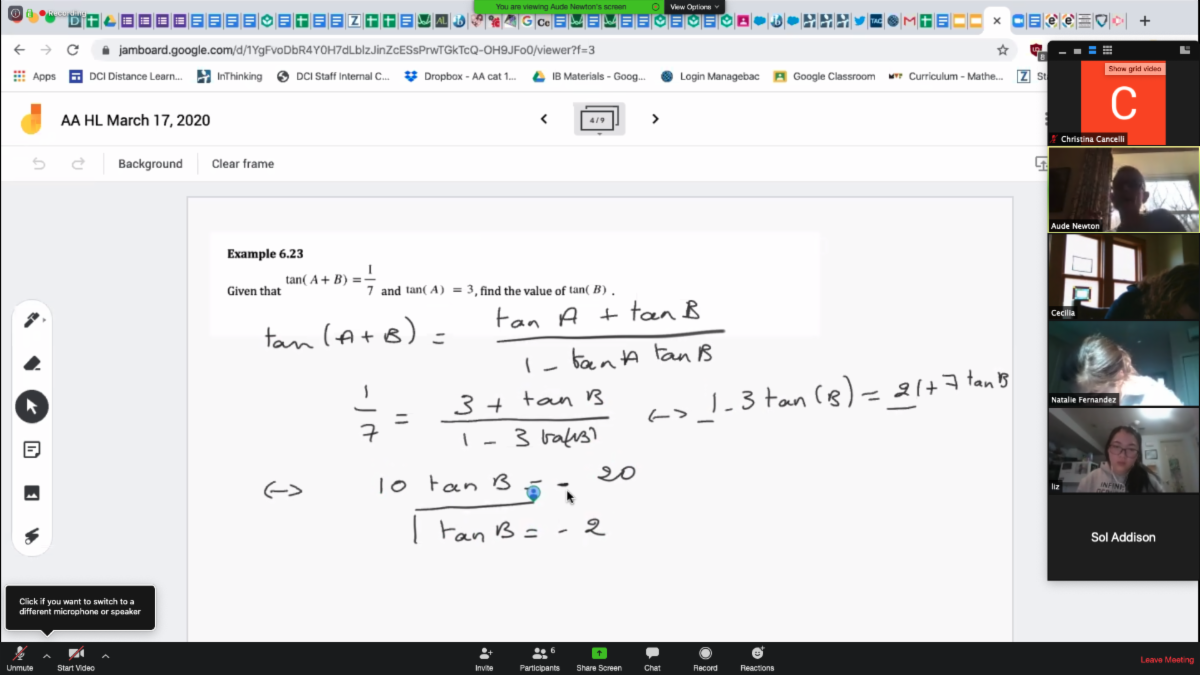 DCI Dispatch March 18th - First Days of Distance Learning