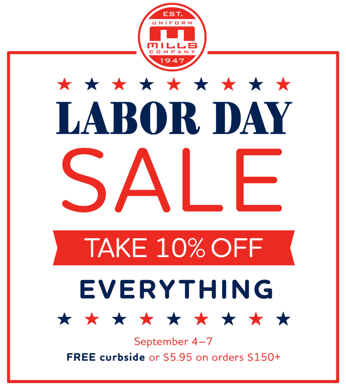  10 Off Labor Day Sale 