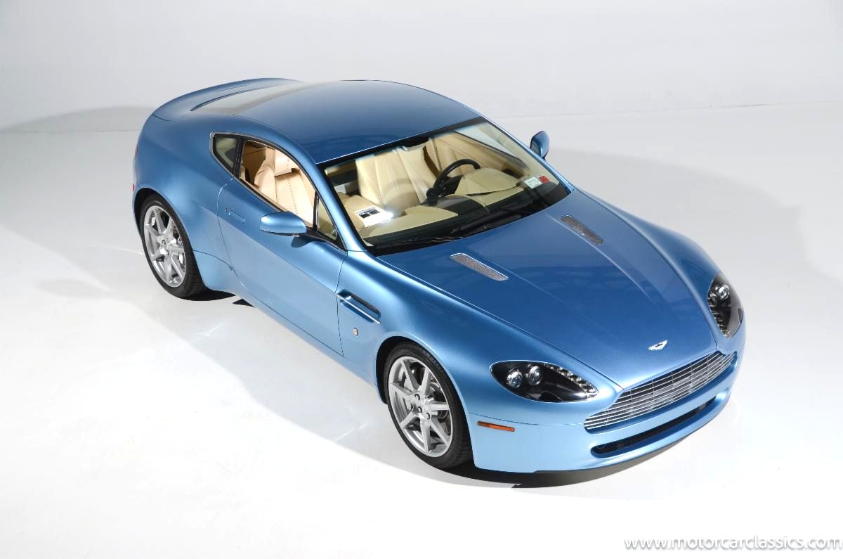 Stunning Glacier Blue 2008 Aston Martin V8 Vantage Coupe | AM N400 ...
