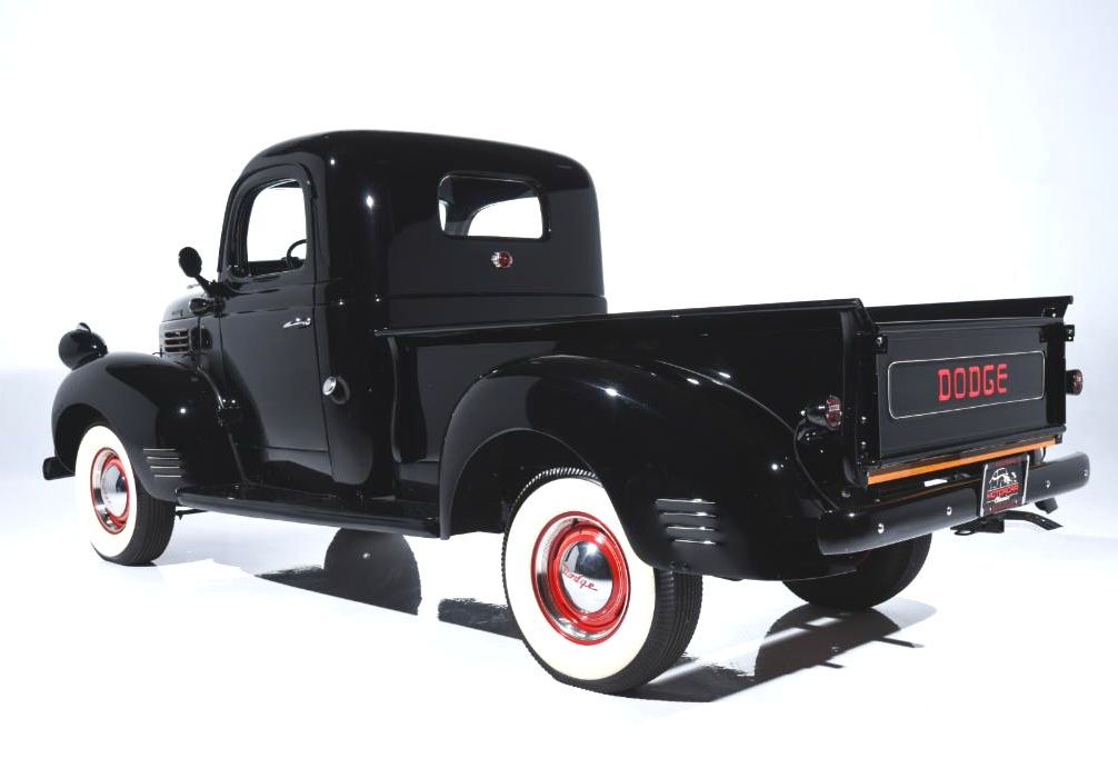Look At This Rare & Stunning 1947 Dodge D50 Pickup | Meticulous Frame ...