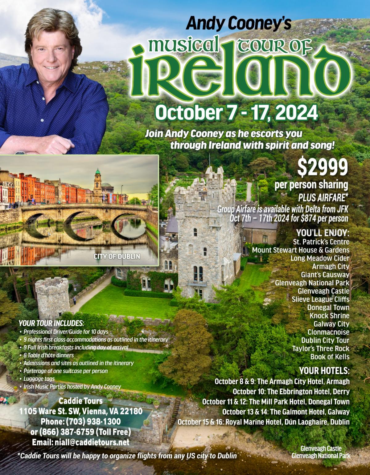 Andy's coming Massachusetts!