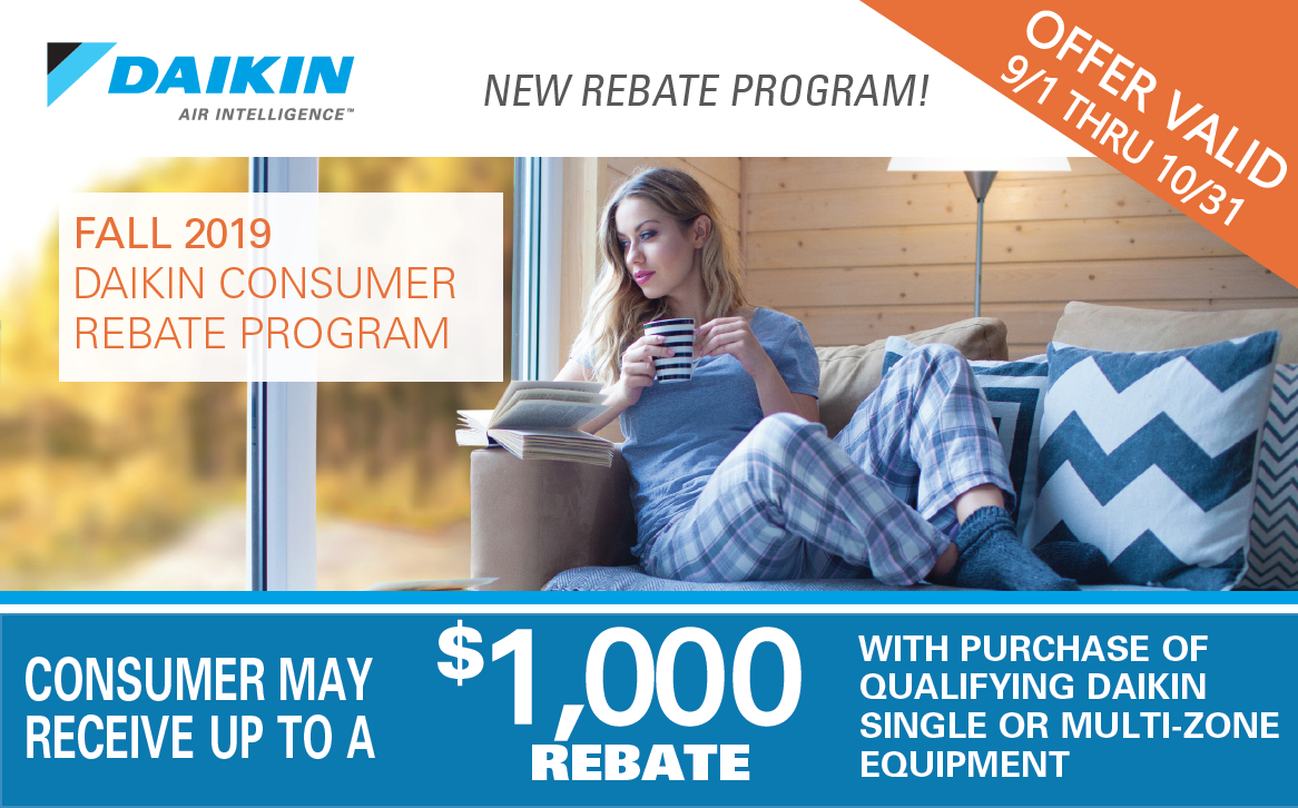 Bocsh Personal Use, Bosch Price Increase, Daikin Fall Promo