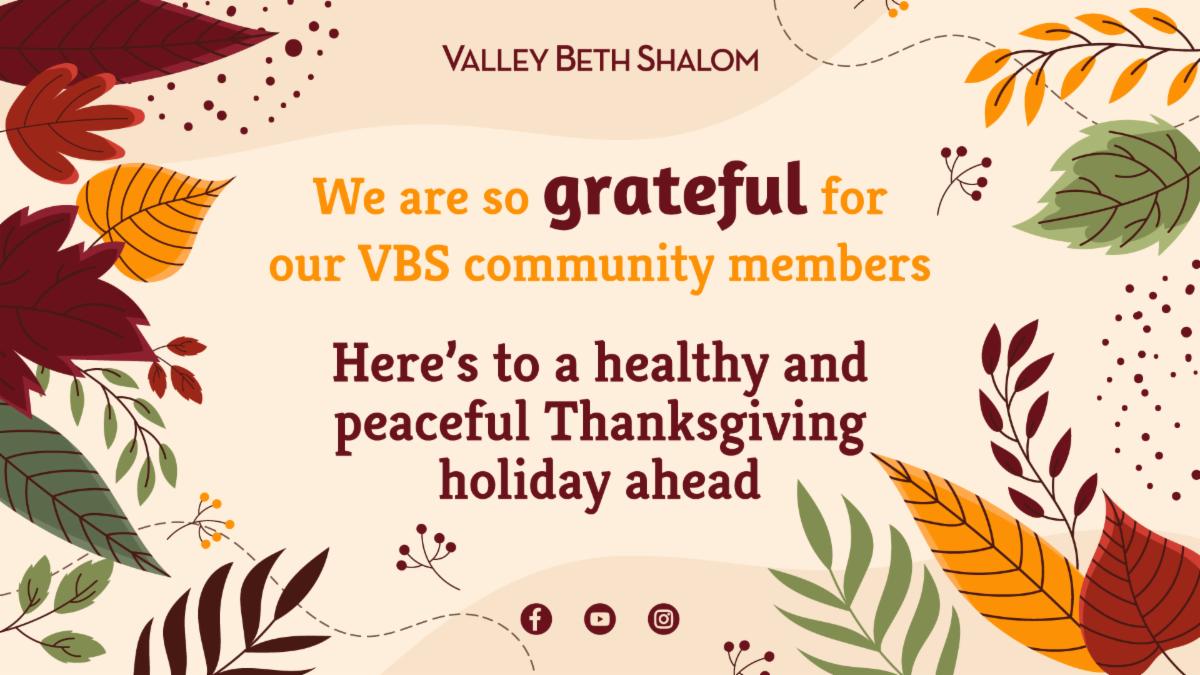 We Are Grateful for You