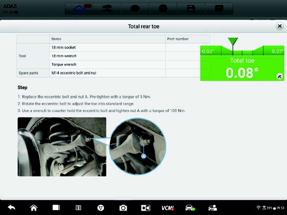 AUTEL MAXISYS IA900WA Wheel Alignment + ADAS Calibration