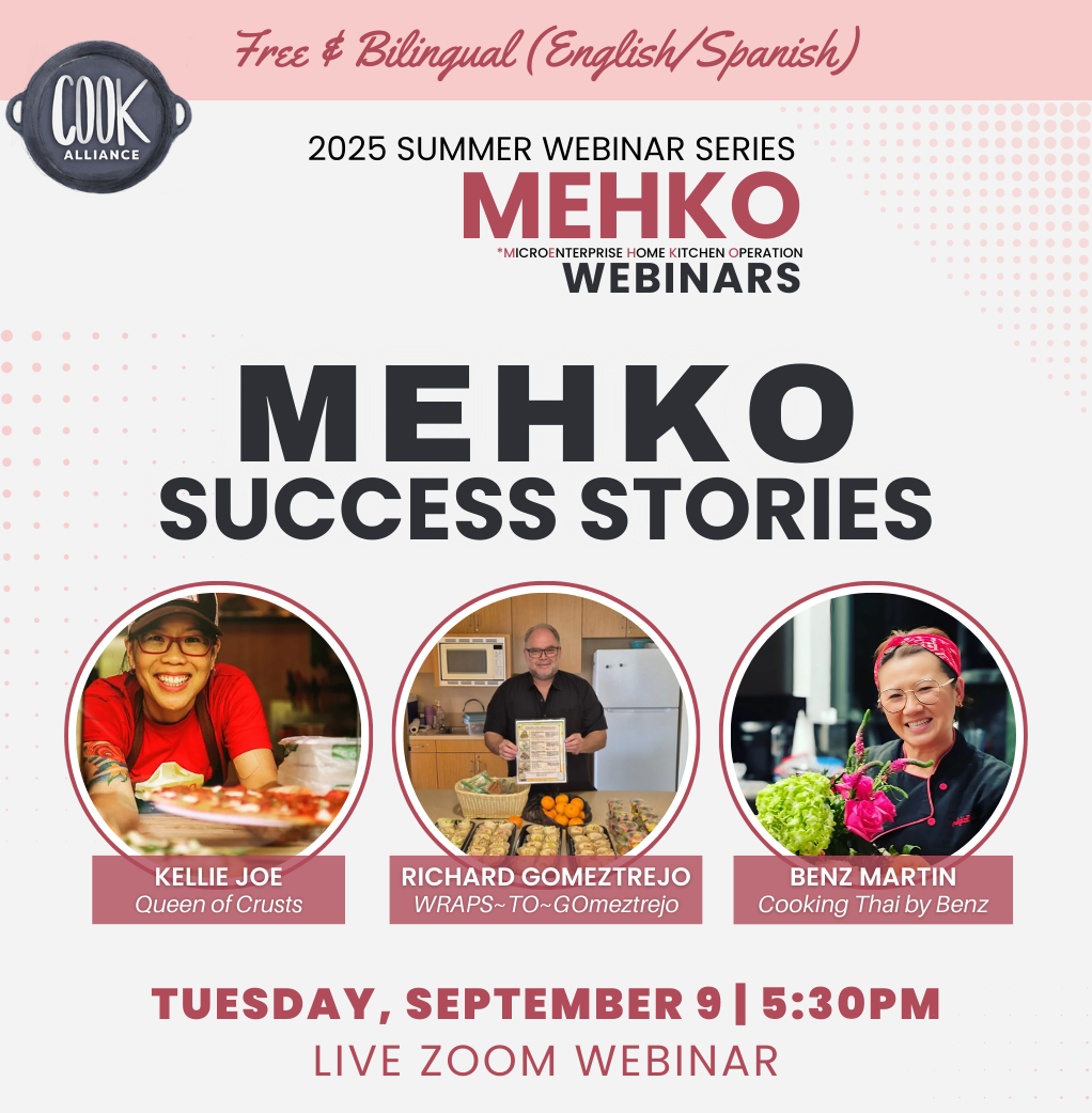 Carolina Profiled in the SF Business Times | MEHKO Webinar