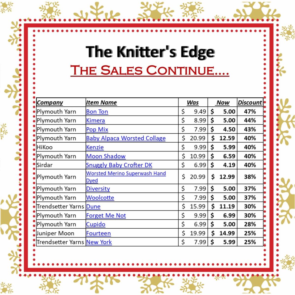 The Garment Sale is Back!!