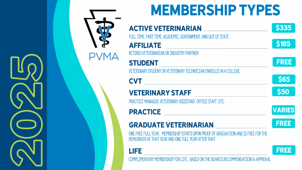 Reminder: Join PVMA for 2025!
