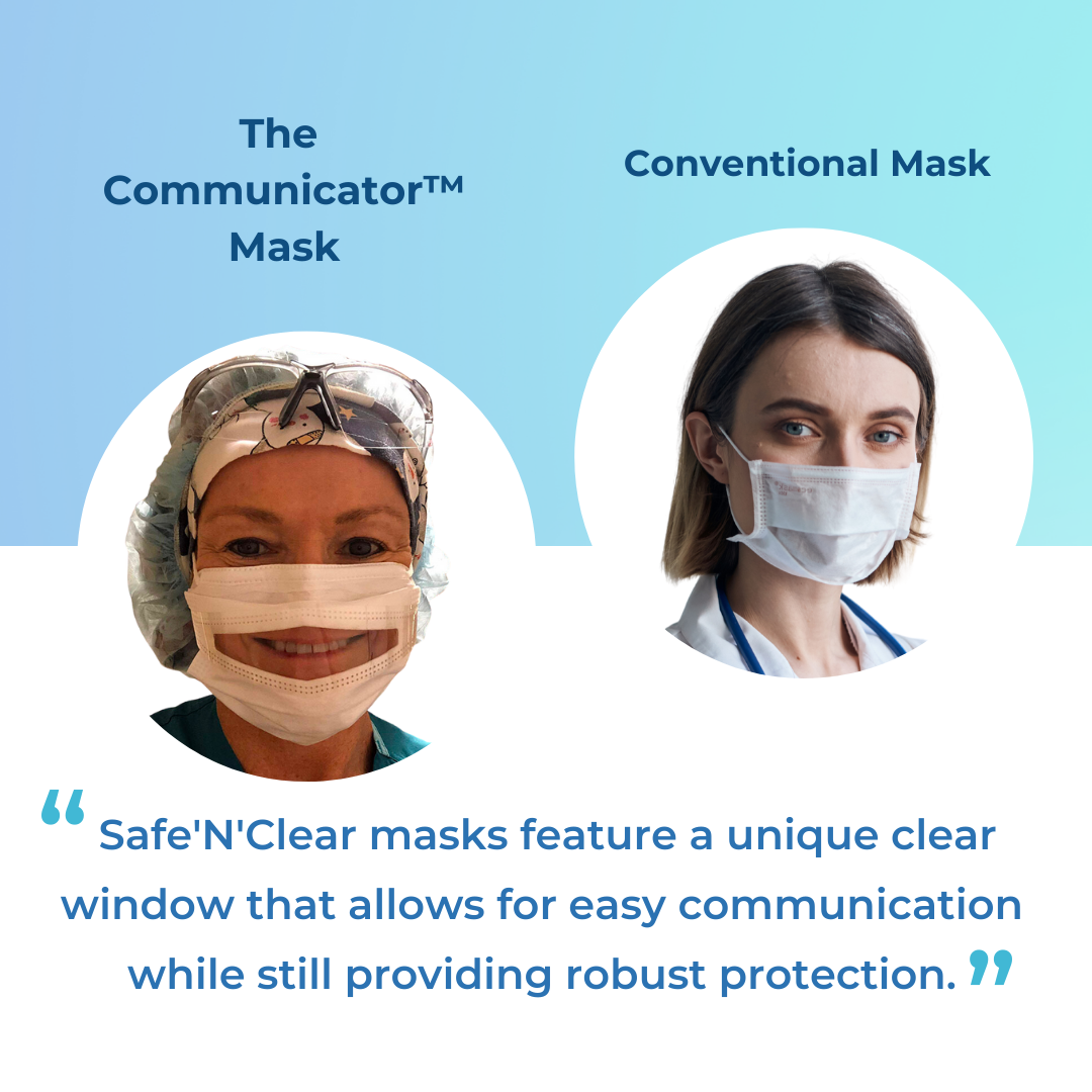 See the Difference: Clear Masks Matter!