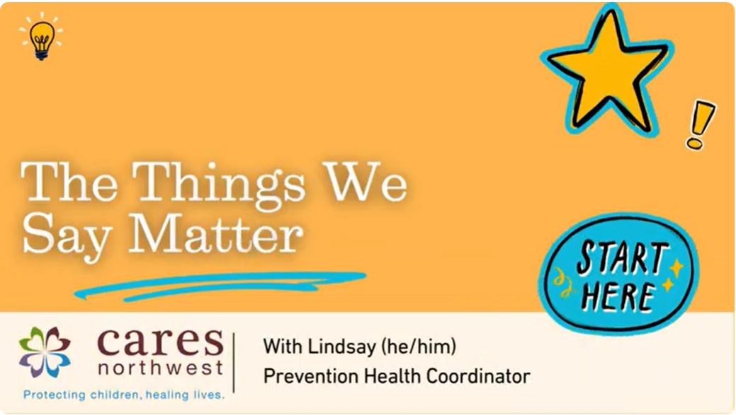 CARES Northwest Quarterly Prevention Newsletter 💙