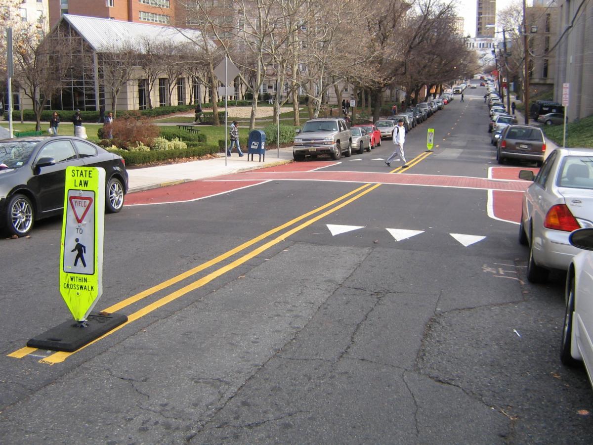 Improve Pedestrian Safety at Mid-Block and UN-Signalized Intersections