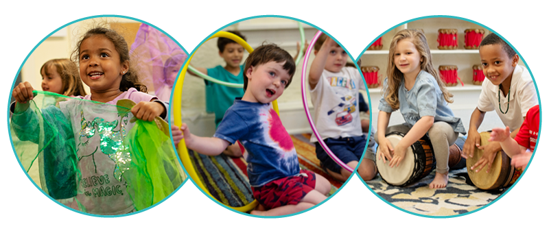 Rhythm Kids Classes for 4 - 6 years old!