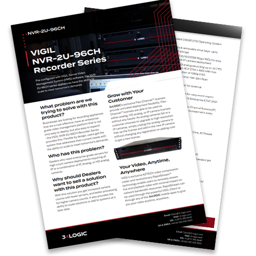 Introducing Our New VIGIL 2U Series Hybrid NVR Solution