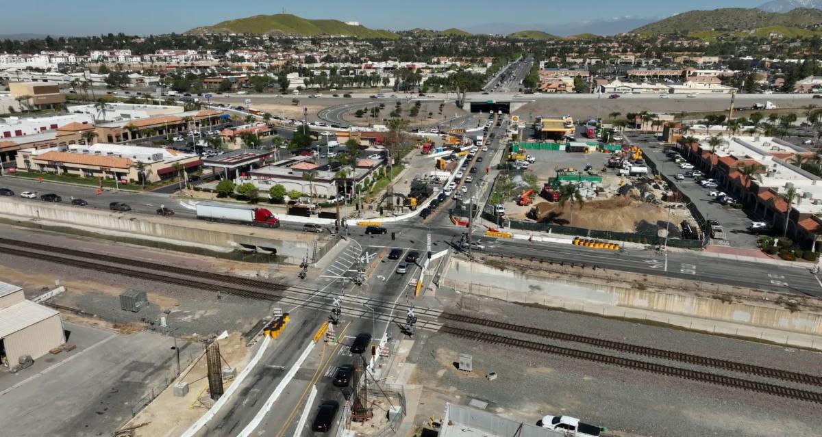 Bridge Column Pours Ahead