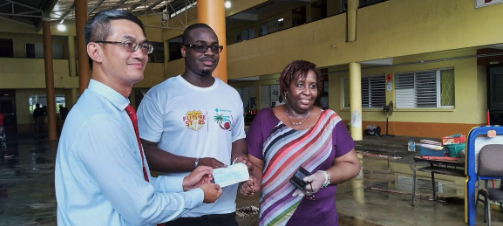 Taiwanese Ambassador Donates To Flood-hit Dame Pearlette Louisy Primary ...