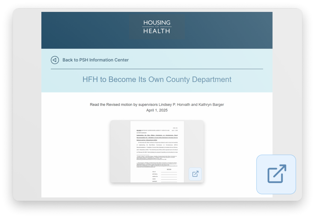 PH Program Information Center