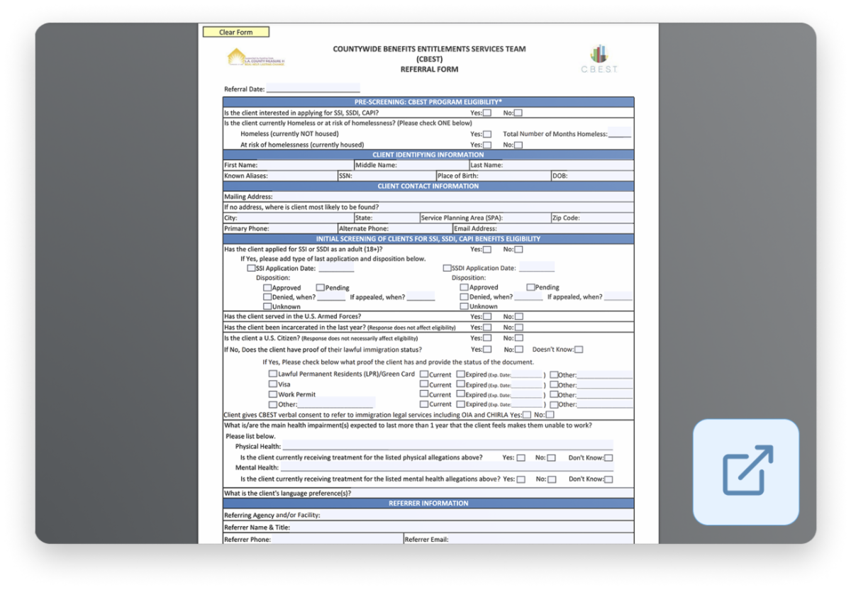 PSH Program Information Center