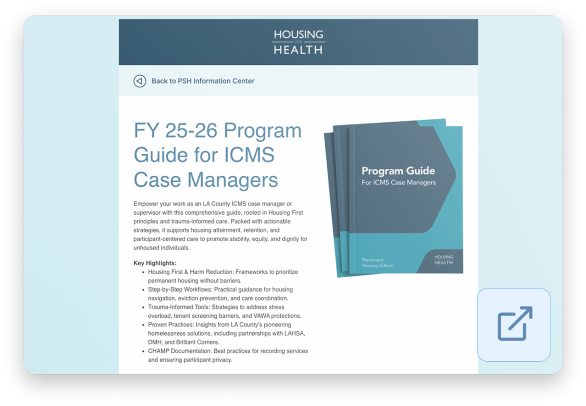 PH Program Information Center