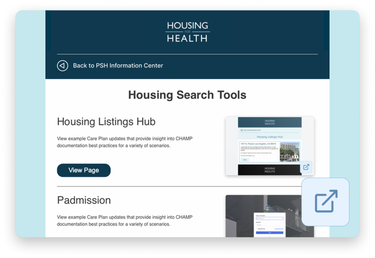 PH Program Information Center