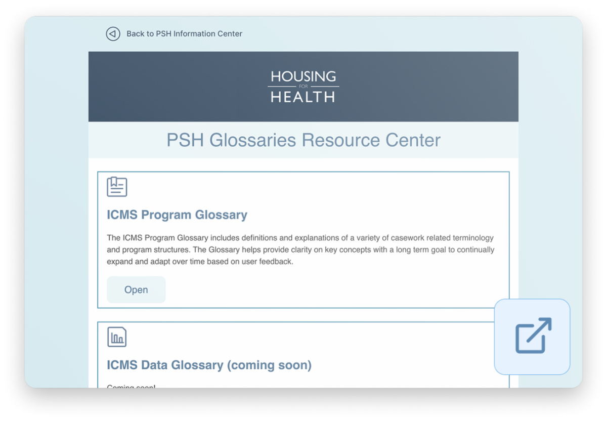 PSH Program Information Center