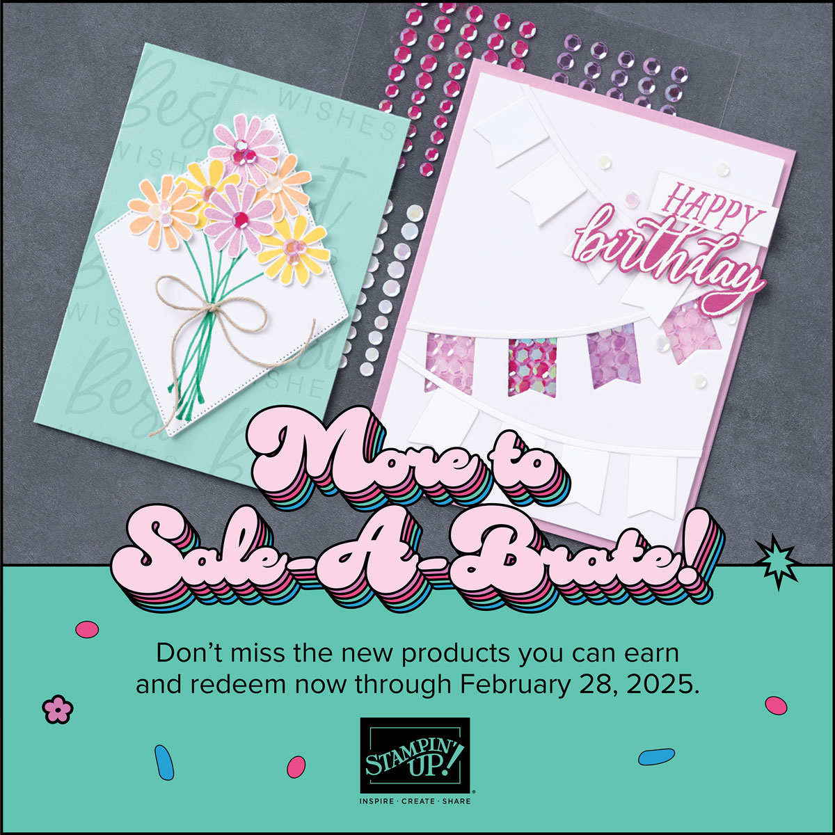 February Stamping News - Final Days of Sale-a-bration