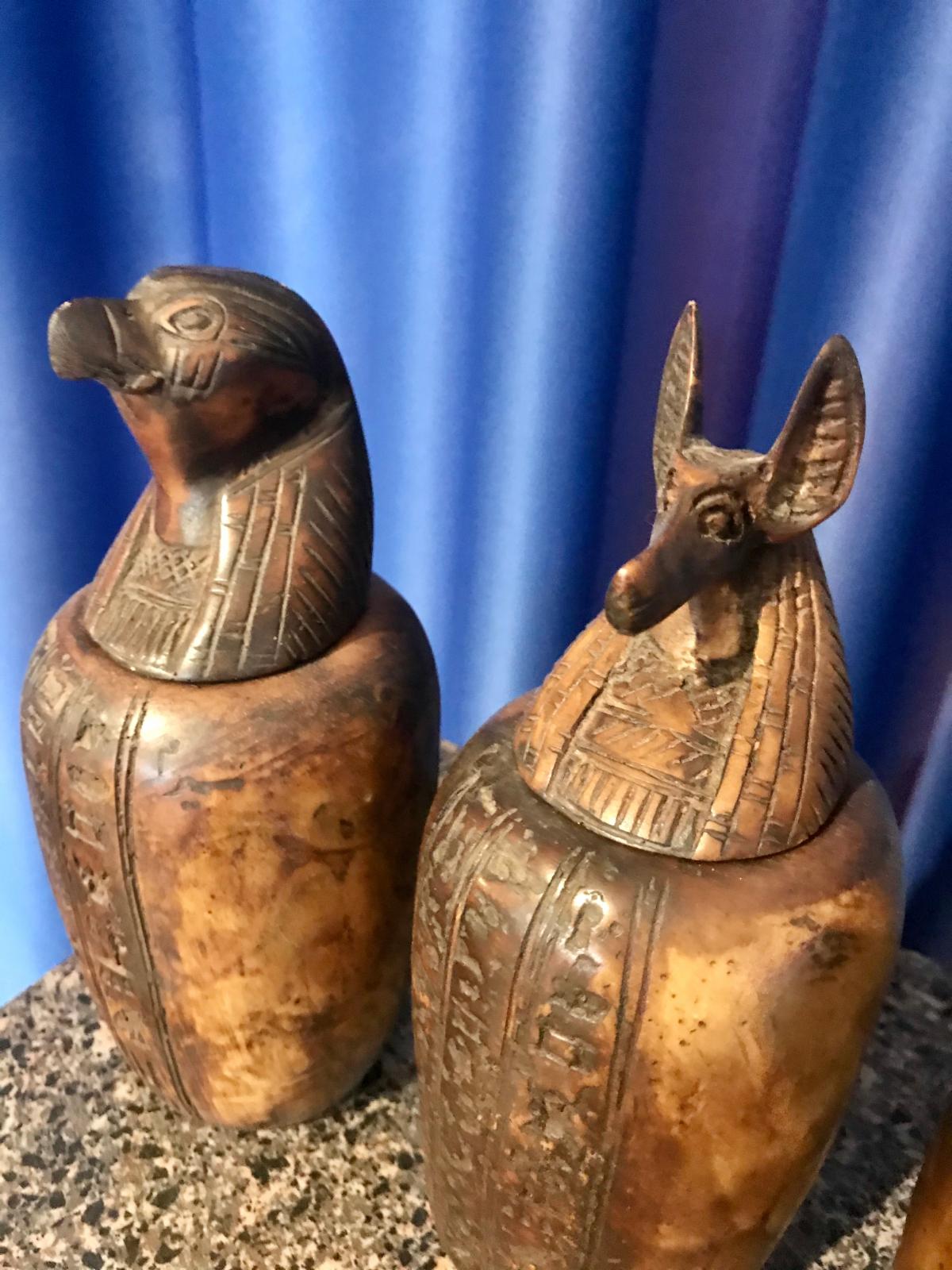 MoAW Weekly Spotlight - Canopic Urns - Safekeeping Internal Organs For ...