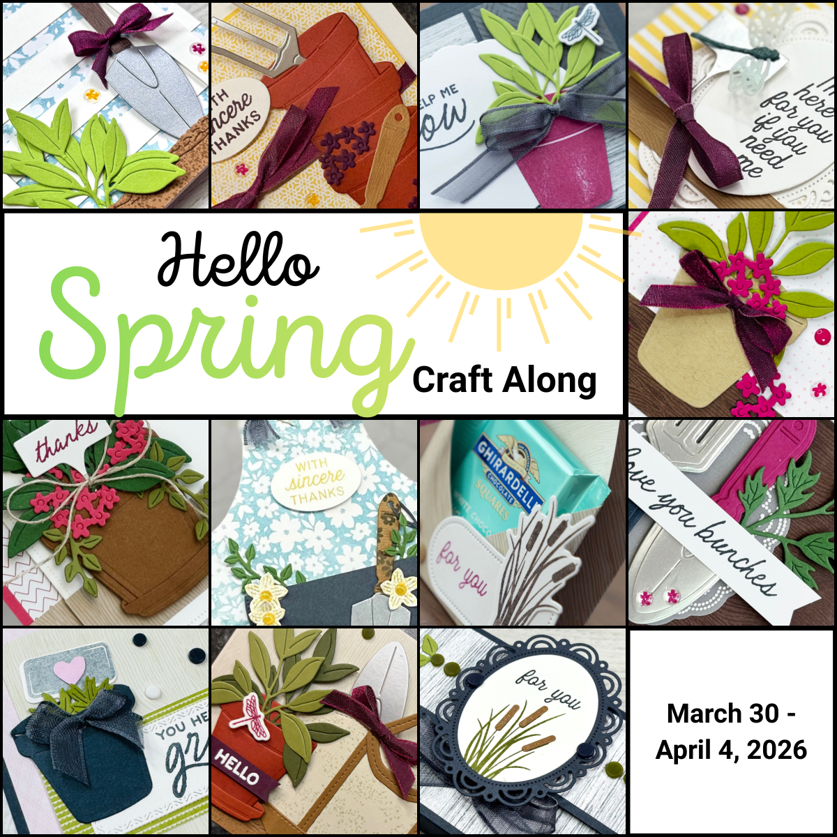There Has Been a Great Response for the HELLO SPRING CRAFT ALONG! 🌿 ...