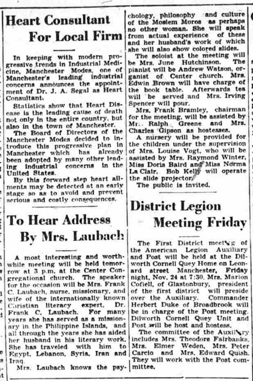 Manchester Historical Society news & history
