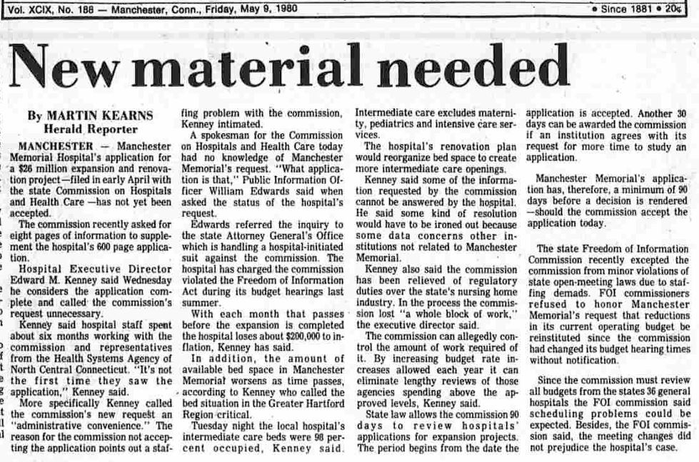 Manchester Historical Society news & history