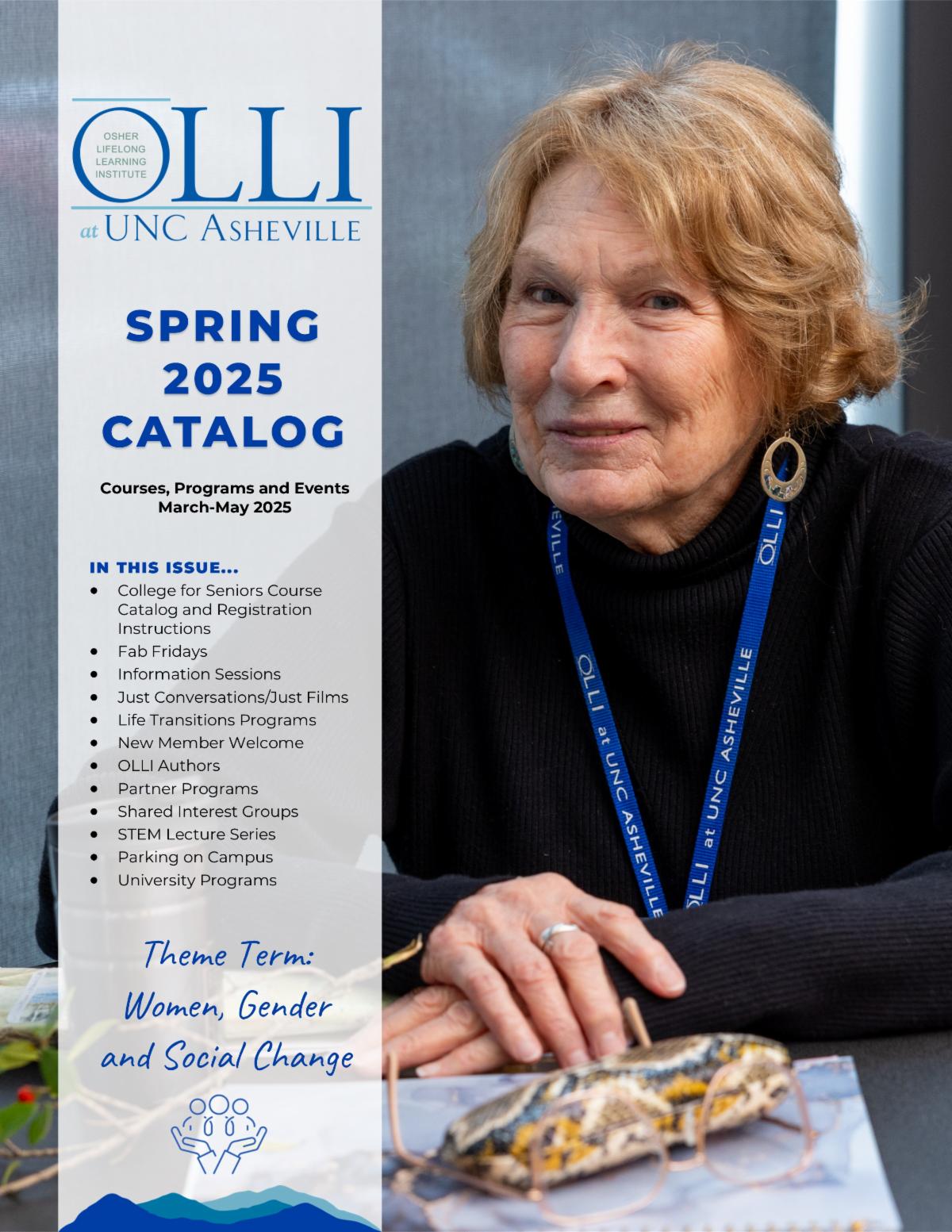 OLLI Spring 2025 Registration Ends Monday, February 17, noon