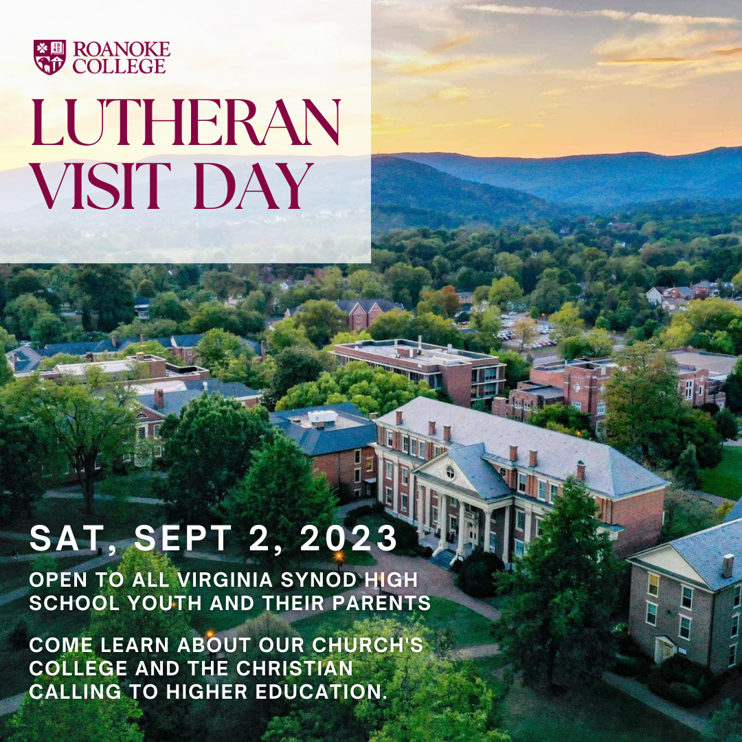 The latest Va Synod Youth Ministry news for you