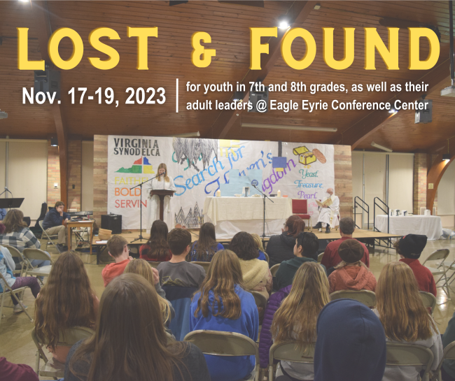 The latest Va Synod Youth Ministry news for you