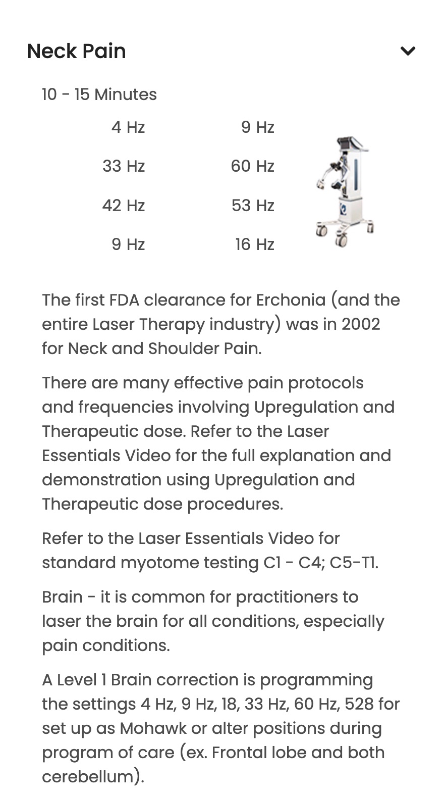 Fellow Practitioner: Laser Protocols for Common Conditions: Whiplash