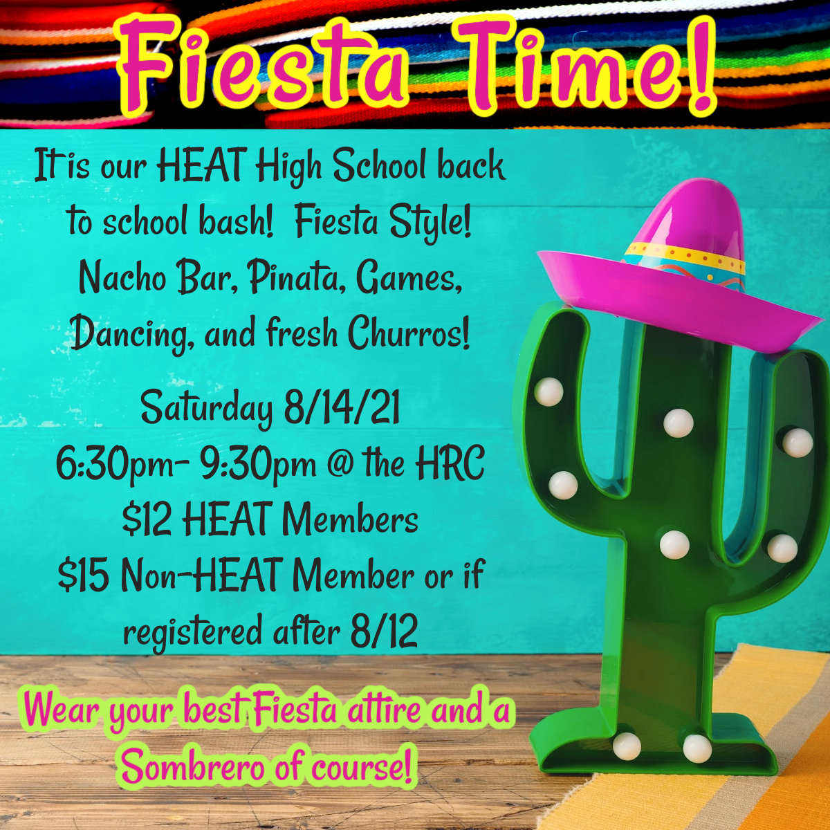 HEAT High School Back to School Fiesta