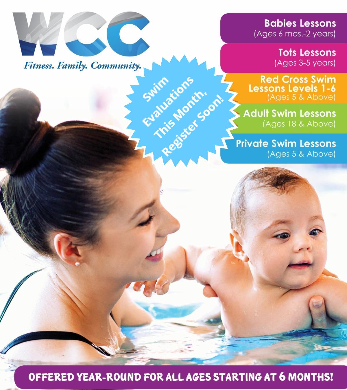 Swim Evaluations Available, No Appointment Needed!
