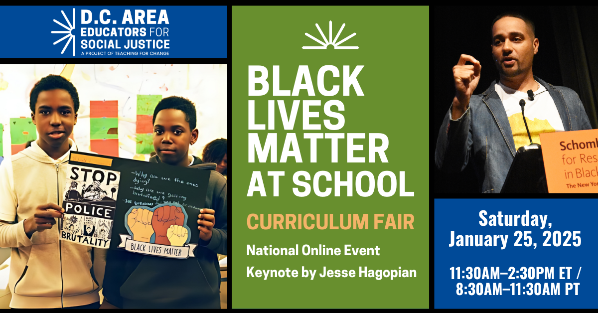 BLM at School Week of Action Events and Resources
