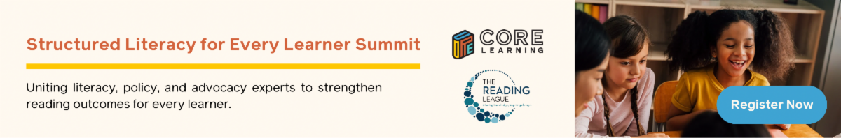Structured Literacy for Every Learner Summit | New Lunch & Learn ...