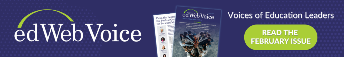 New edWebinars | Absenteeism, STEM, Literacy, AI, and more!