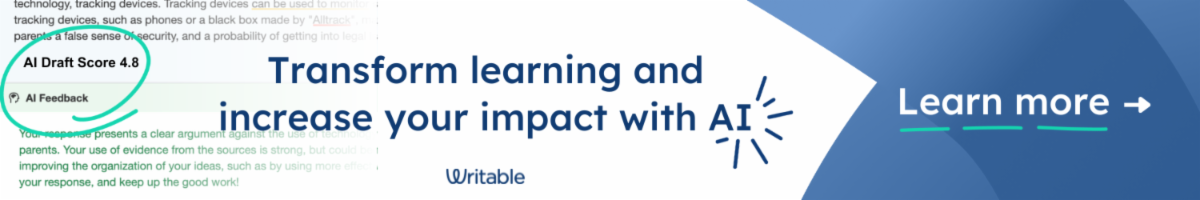 The Future ELA Classroom Is Here: Using Generative AI to Improve ...