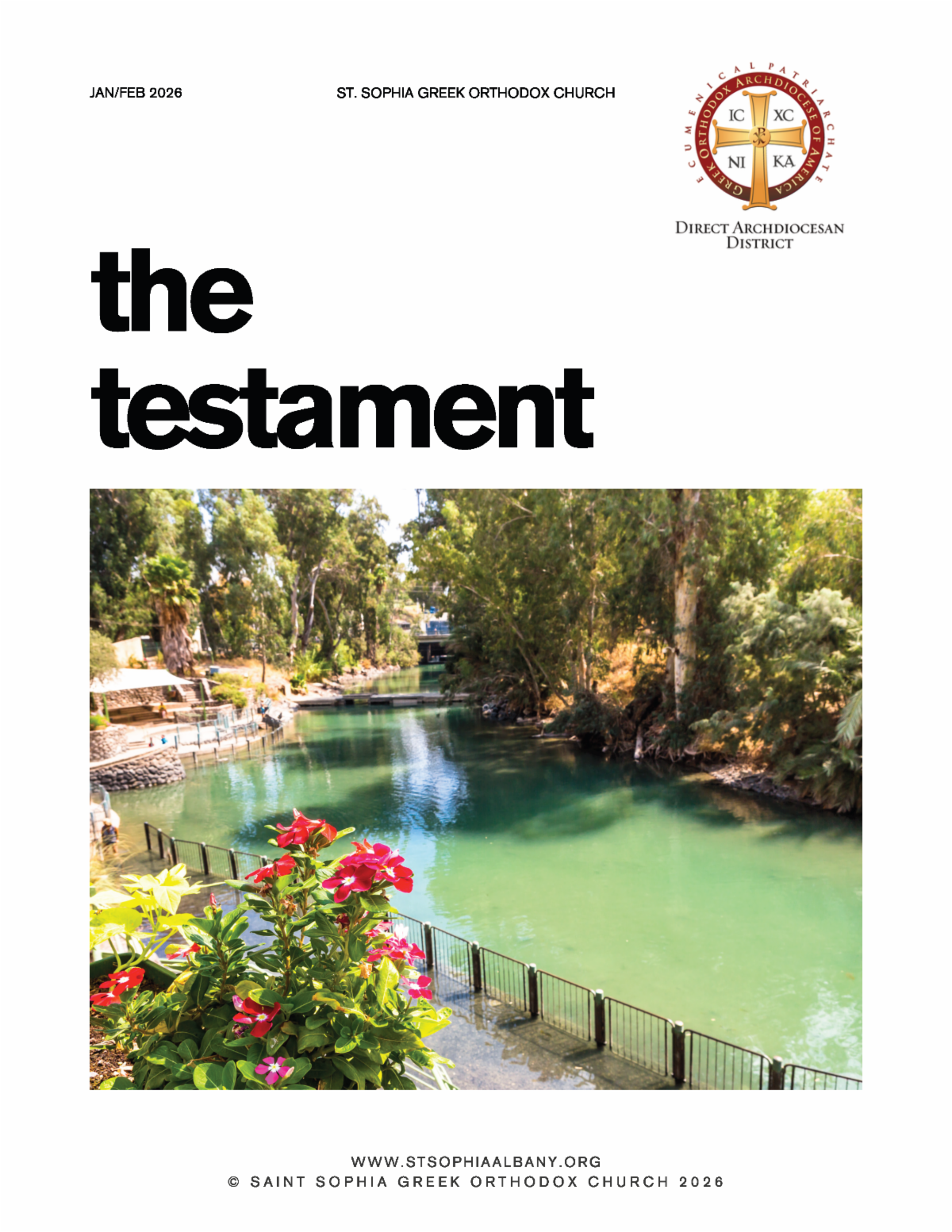 Sunday Bulletin - January 11, 2026