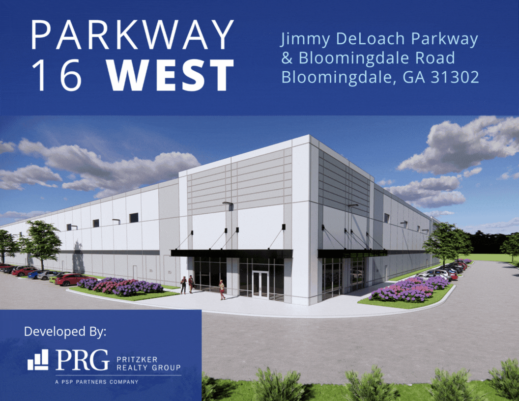 SLAB POUR UNDERWAY at Parkway 16 West! | New Class A Industrial Development in Savannah, GA